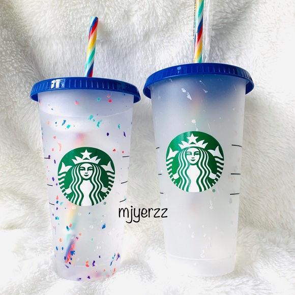 Starbucks | Other | Starbucks Confetti Color Changing Cup | Poshmark